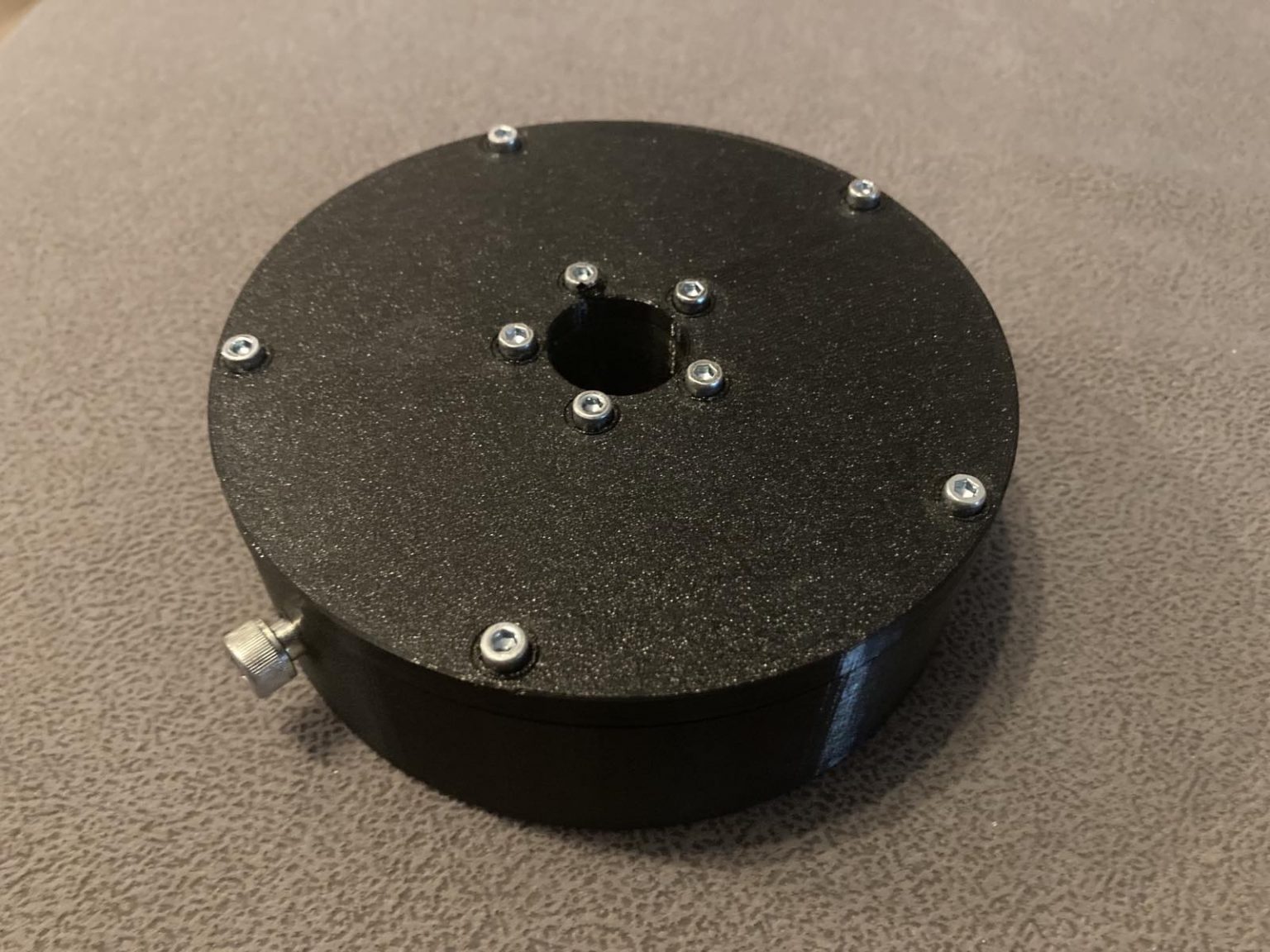 Portable 3D printed counter weight - Deep Sky Dad