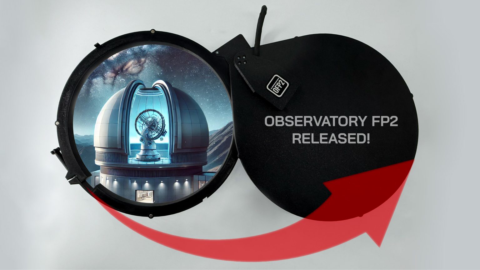 TS Optics RC8 / iOptron RC-8 Observatory Flap Panel (OFP2) - Deep Sky Dad